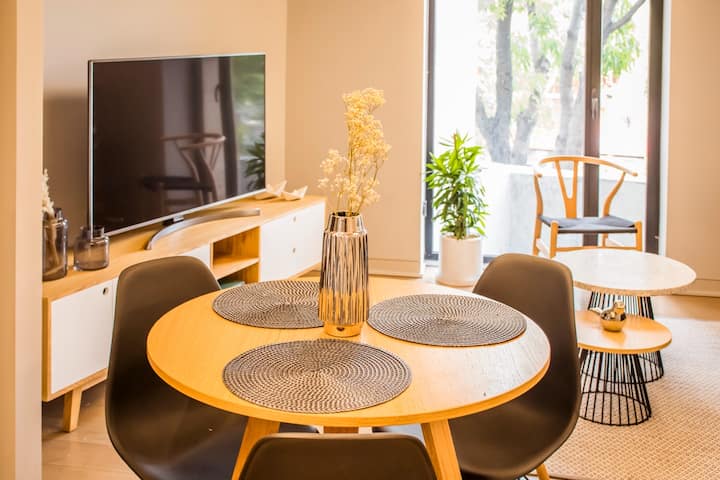 Acogedor Departamento Roma Norte - Mexico City