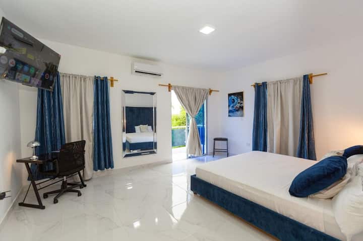 Moderno Y Cerca De Todo! 3 Habs-piscina - Puerto Plata