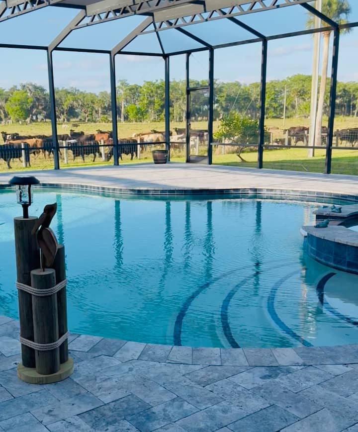 Peaceful Ranch Retreat 5.5 Acres With Pool - The Bahamas