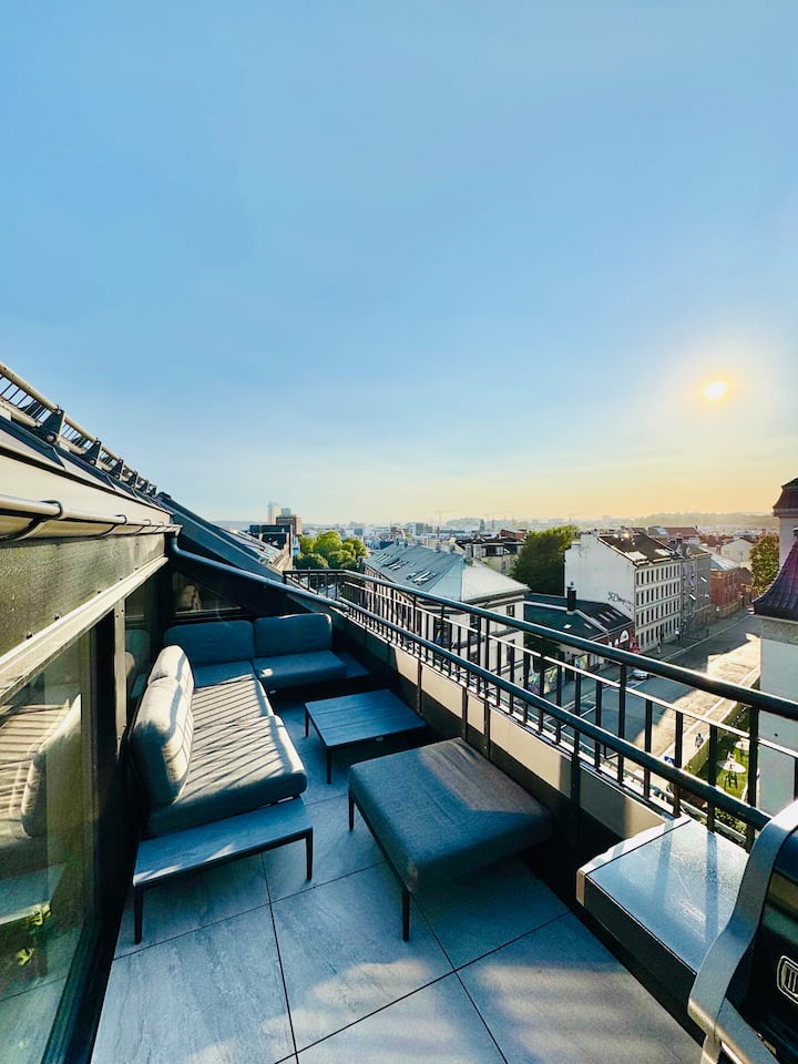 Modern Penthouse In Trendy Area - Oslo