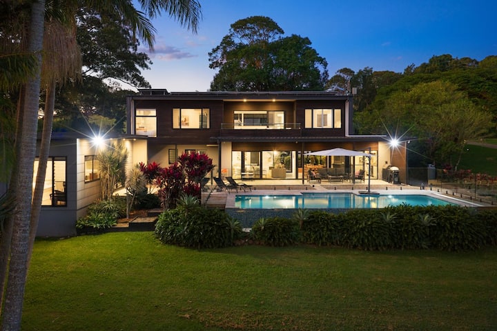 Kalio – Luxe Country Escape, Pool, Views & Firepit - Bangalow