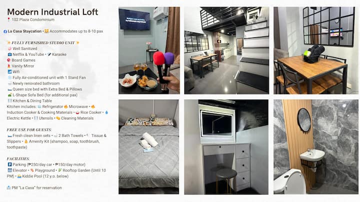 Modern Industrial Loft Condo - Antipolo
