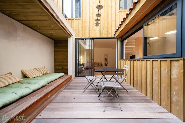 Sublime Appt Calme / Patio 6 Pers - Proche Gare - Gare de Bordeaux Saint-Jean