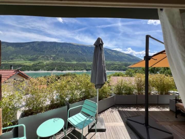 Tiny Oliva – Vue Lac & Nature - Lac de Monteynard-Avignonet