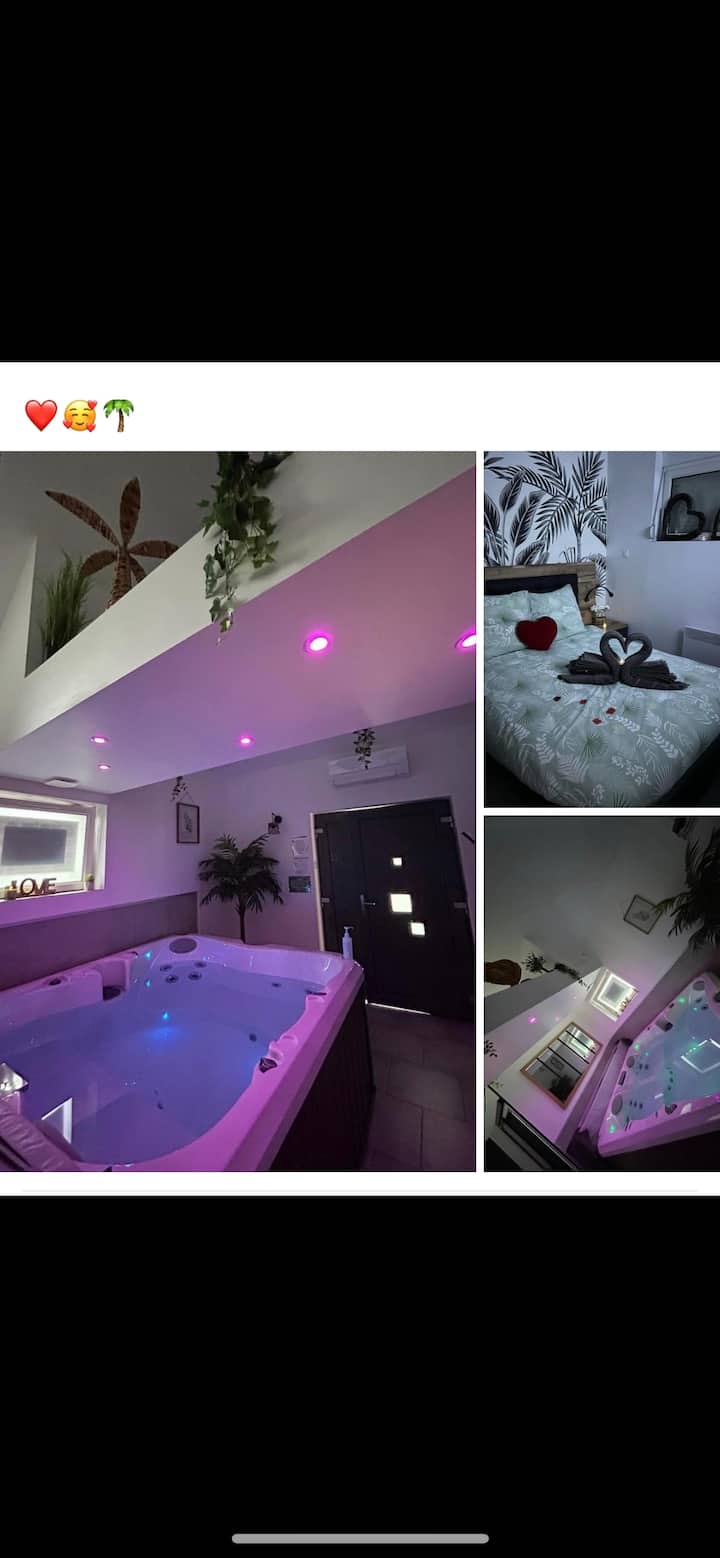 Chambre D’hôte Jacuzzi Privé - Maubeuge
