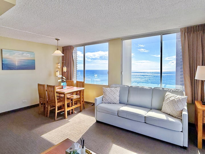 31fl-high Floor Oceanview-waikiki-1br-near Beach! - Honolulu, HI