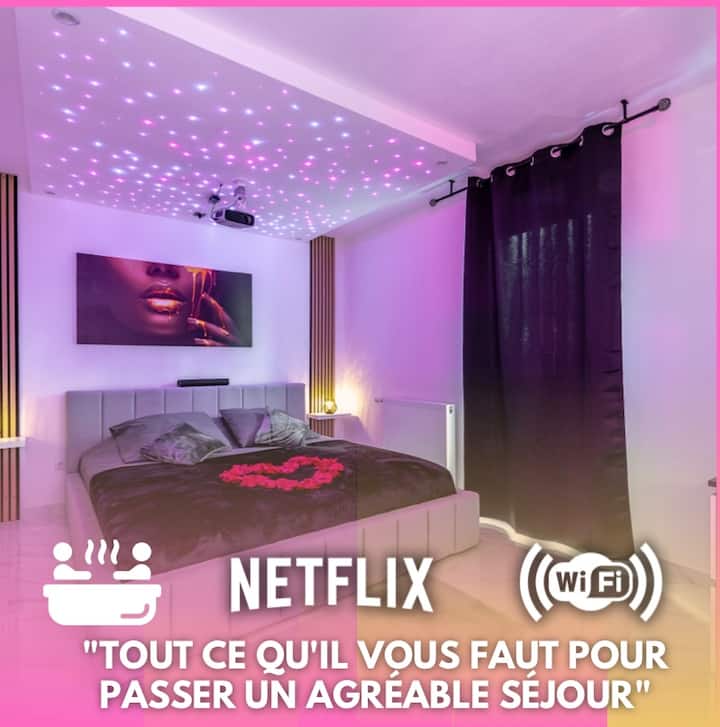 ~ Love In Spa : Appartement Jacuzzi Privatif ~ - Labège