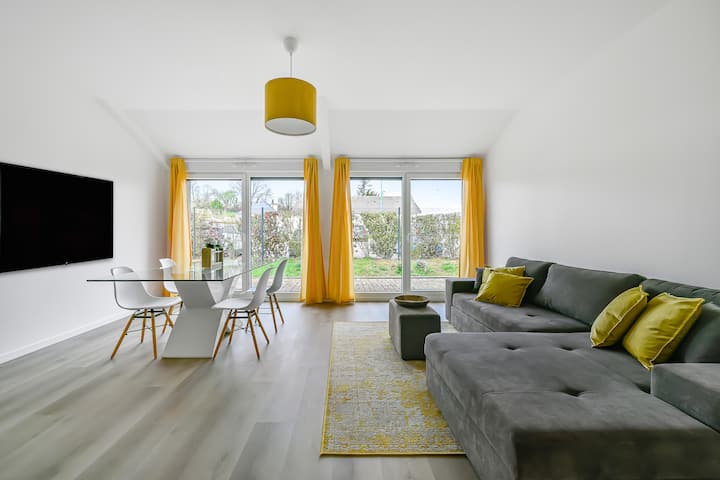 L’apparté – Cosy 2chb Jardin - Évreux