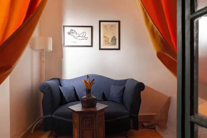 Dar Zyne - Maison D'hôte- Chambre Jaune - Tunis