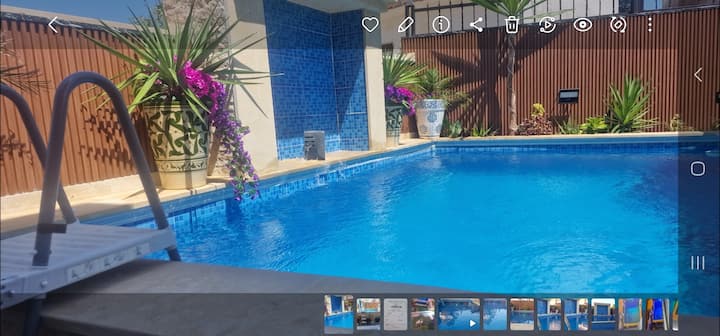 Superbe Villa Piscine Et Vue Sur La Mer - Tanger
