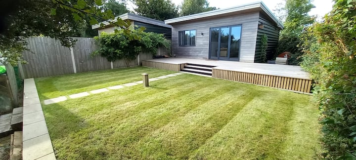 Peaceful Rural Lodge In Cornwall.
Private Garden - Gwithian