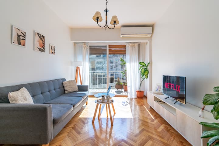 Heras / 3dorm Con Balcon / Palermo / Laundry - Buenos Aires