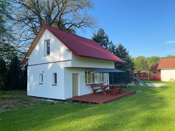 Modern House With Pool - Písek