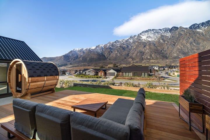 Alpenglow: 4br Luxury W/ Sauna & Mountain Views - Lake Hayes