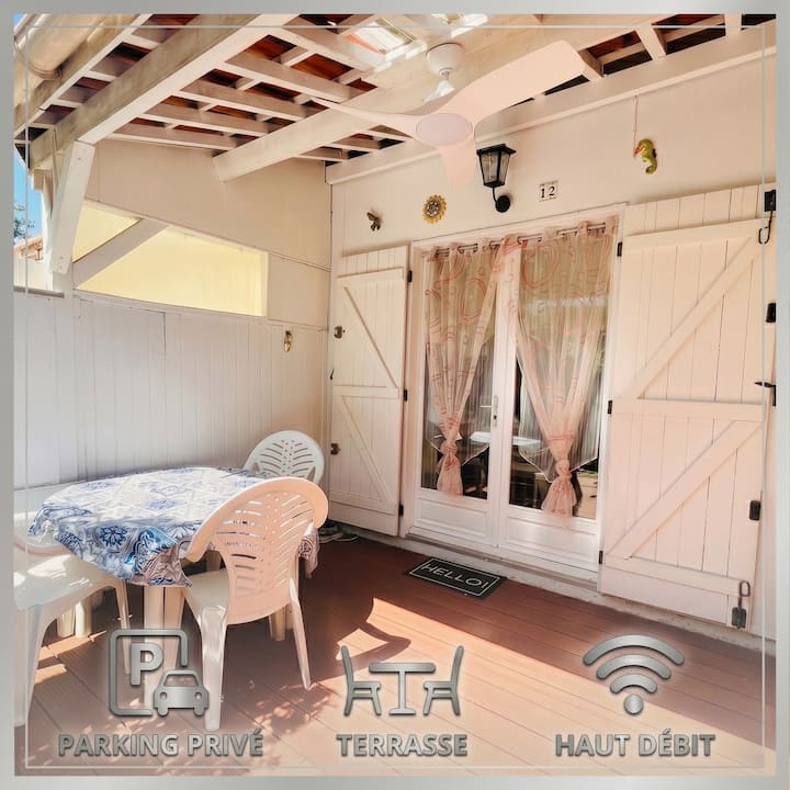 Maison Cosy Richelieu · Terrasse & Parking - Le Grau d'Agde