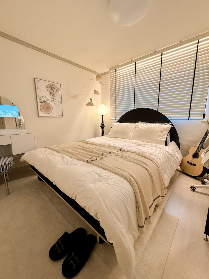 [새해특가]무료짐보관/한티역5분/선릉역10분/4인2룸/올리모델링/대치학원가/강남10분 - 야탑역