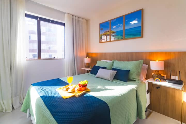 Barra:studioconfortável/pertofarolpraias/tudo A Pé - Brazil