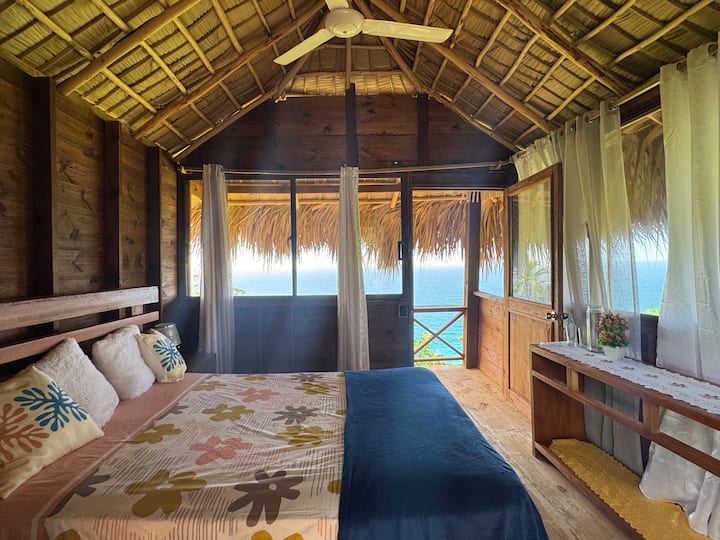 Hermosa Cabaña Con Vista Al Mar - República Dominicana