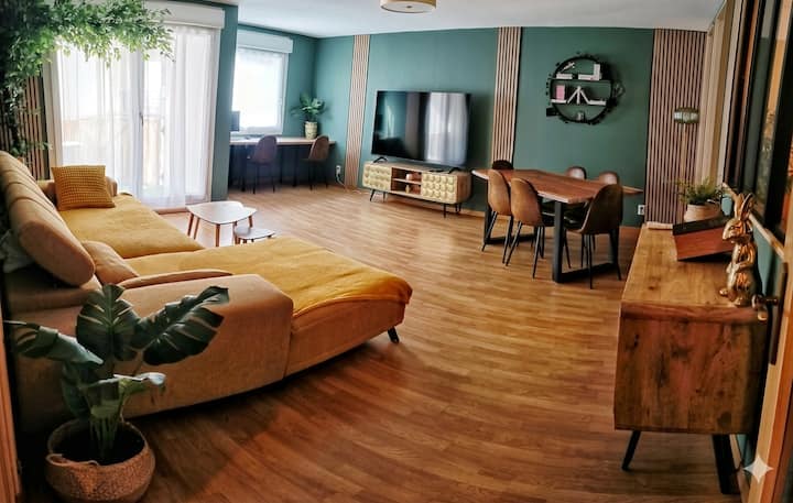 Spacieux F3 Climatisé Parking Privé, Proche Centre - Strasburgo