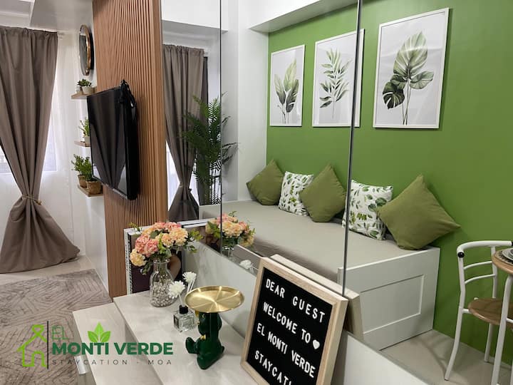 New Cozy 1br Suite W/ Balcony | Near Moa & Naia - Pasay