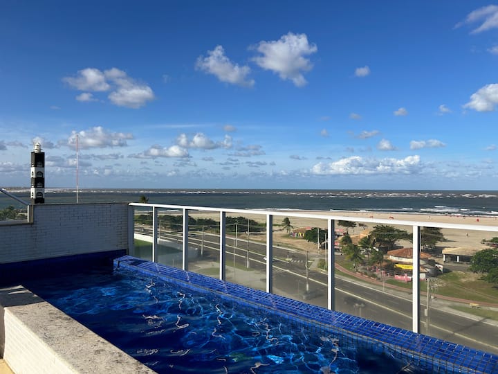 Charmoso Apê C/ Rooftop Na Orla De Atalaia - Brazil