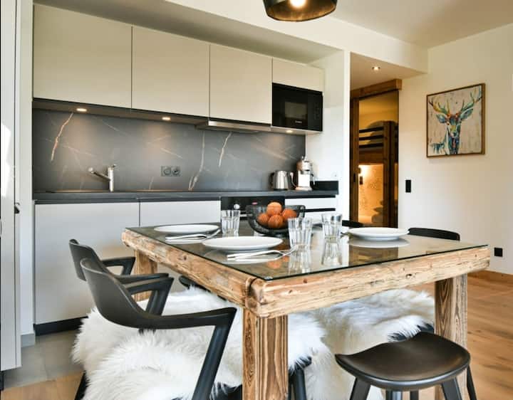 Apt Neuf Et Cosy - Vue Montagne, 5 Lits,3 Chambres - Le Chinaillon