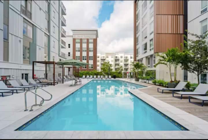 Modern 2br Near Downtown + Free Parking - Boston, MA