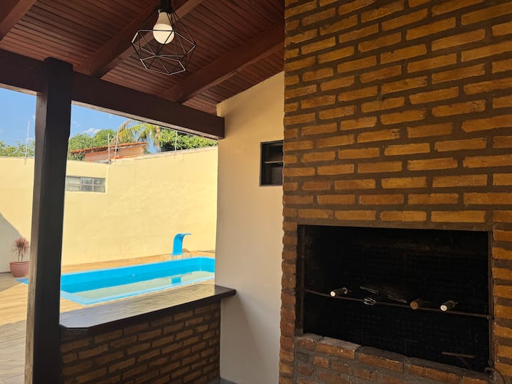 Casa Com Piscina Para Família Em Bonito/ms - Bonito