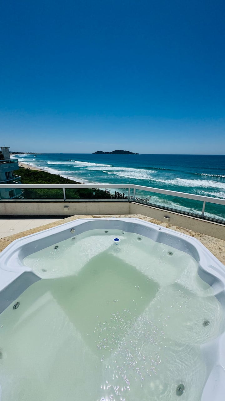 Cobertura Frente Mar Com Spa! Morro Das Pedras! - Brasil