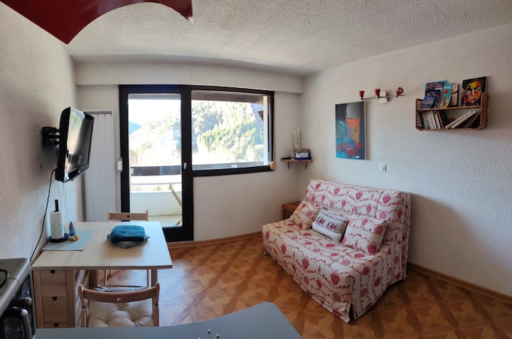 Studio Centre-ville Vue Nature, Balcon Privée Wifi - Villard-de-Lans