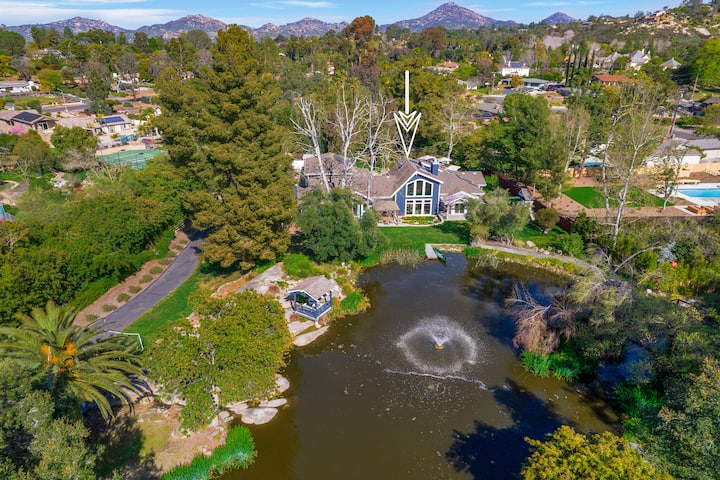 Peaceful Pond House - Rancho Bernardo - San Diego