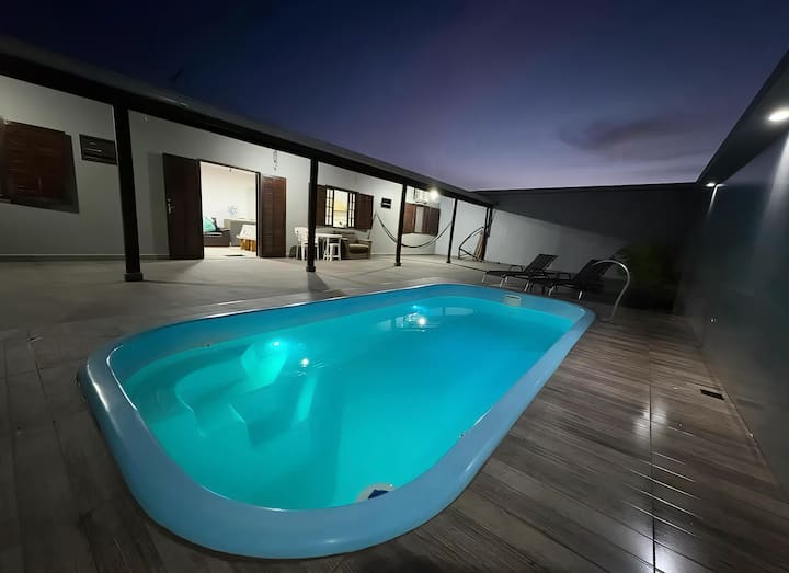 Casa Piscina Aquecida Com Ar Condicionado - Itapoá