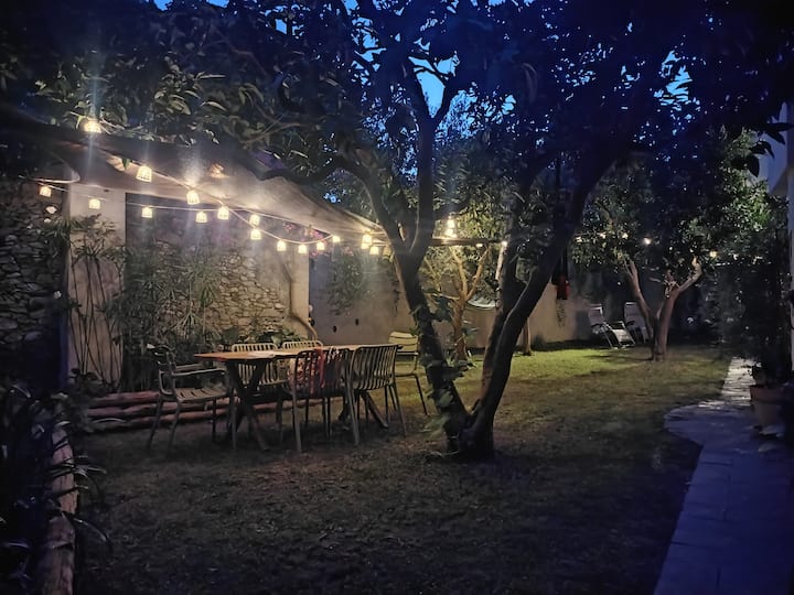 "Giardino Segreto" Bike Friendly Home-mandarancio - Noli