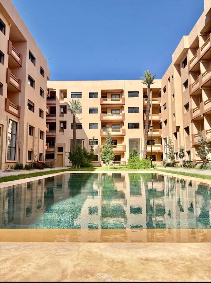 Superbe Appart Neuf Avec Pisicines • Proche Centre - Marrakesh