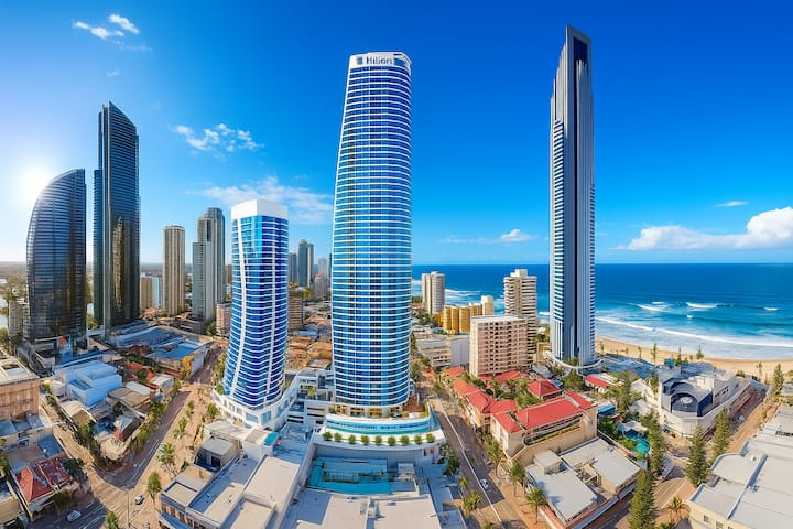 Entire 2 Bdrm Apt In Hilton Surfers Paradise (7) - Gold Coast