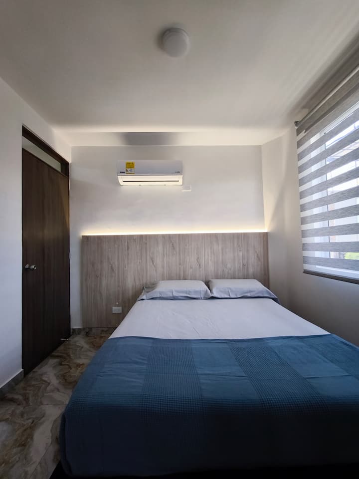 Modern And Quiet Apartment With Air Conditioning - Buga