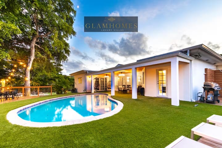 Serenity Villa / Pool Firepit/mini Golf - North Miami, FL
