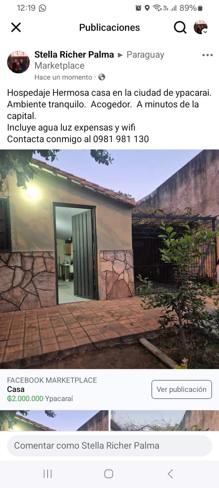 Hospedaje En Paraguay. - Caacupé