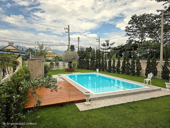 New 1-storey House With Pool! - Mae Rim District
