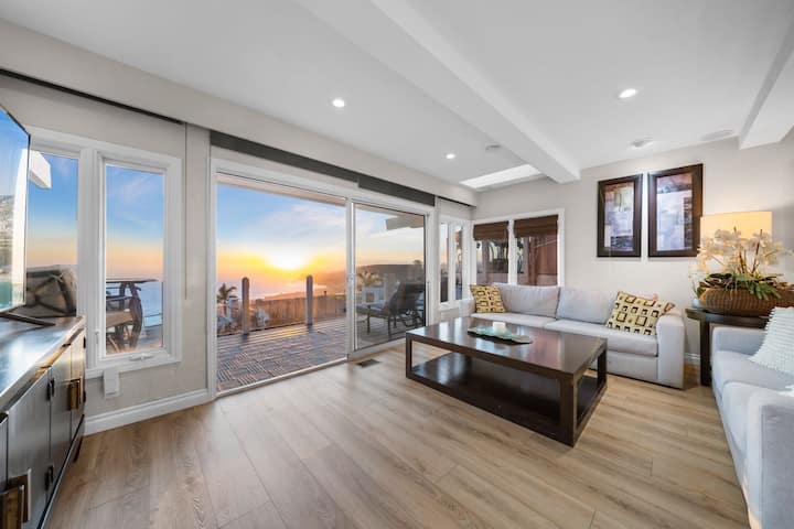Newly Remodeled Oceanview Home - Laguna Beach, CA