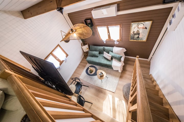 L'écrin : Chalet & Bain Nordique Luxe Vue Lac - Marne