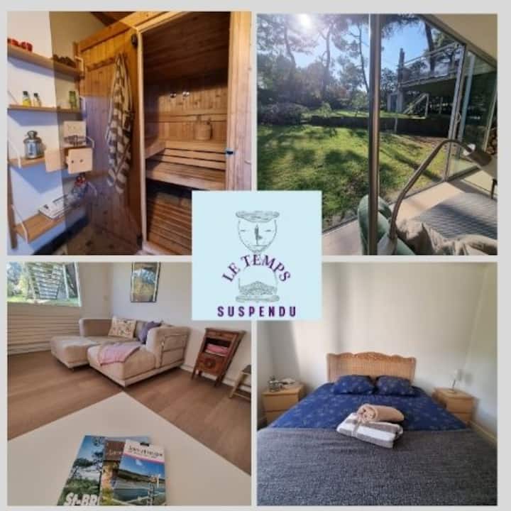 Maison-appartement~ Jardin~ Sauna~mer à Pied~dunes - Saint-Nazaire