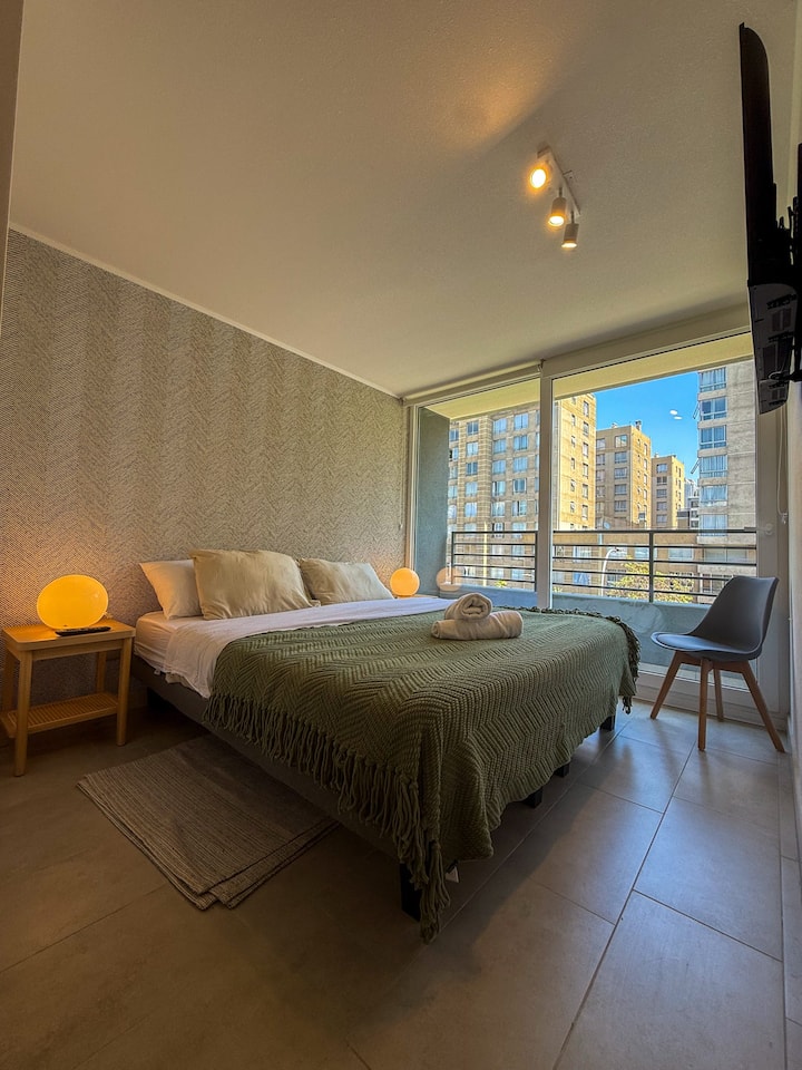 Departamento Full Equipado 2d/2b ÑUñoa - Santiago