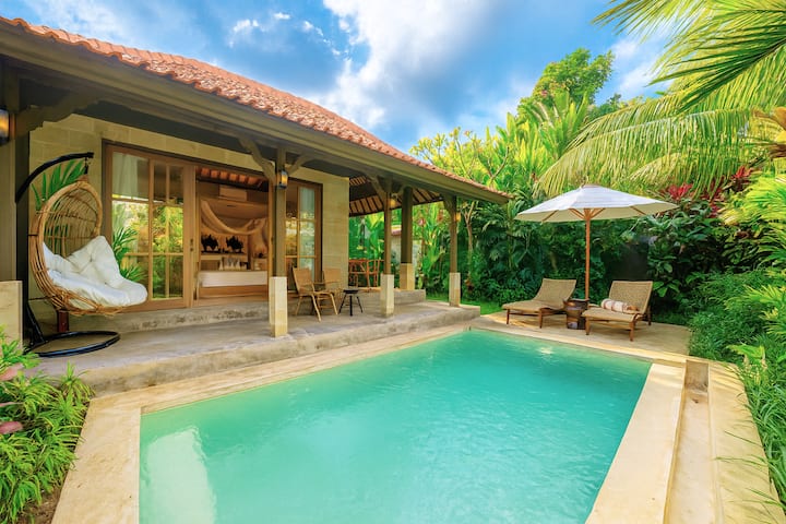 Peaceful Ubud's 1br W/ Lush Garden, Pool & Patio - Indonesia