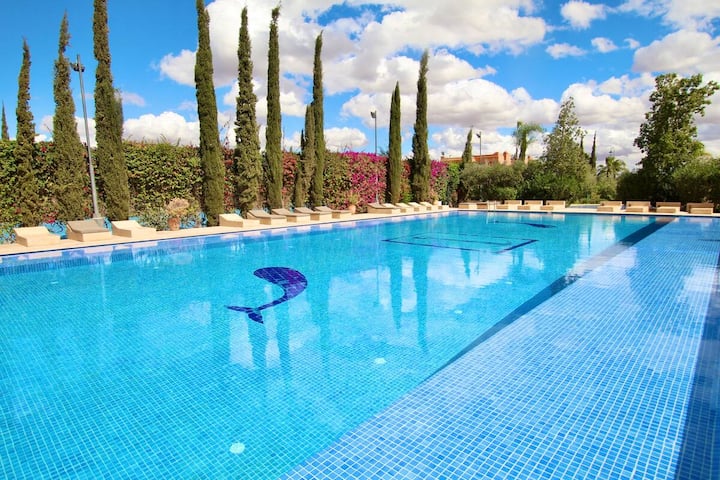 Appartement Cosy à Marrakech - Piscine Golf Tennis - Maroc