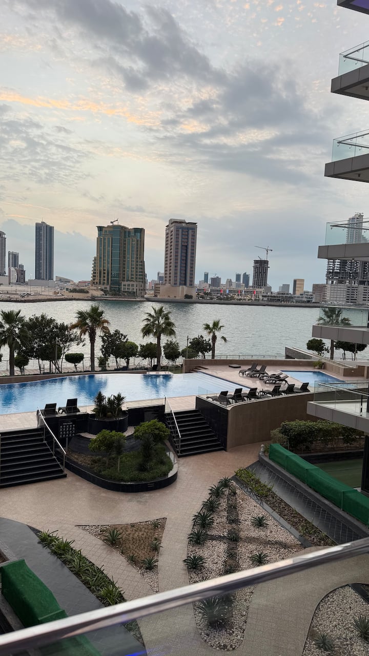 شقة غرفتين في جزيرة الريف للإيجار اليومي - Manama