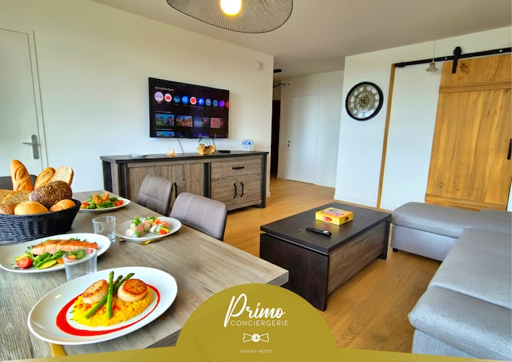 >•< Le Panoramique - Garage Privé By Primo >•< - Arras