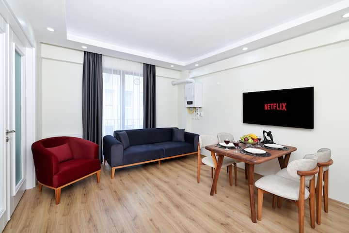 1 Bdr, 2 Ac Apt With Elevator At Taksim&istiklal 5 - Beyoğlu