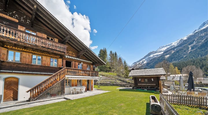 Les Charmilles, Idéalement Situé, Terrasse & Vue - Les Diablerets