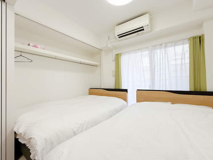 【Max4/7f】namba 8 Mins/kix Subway 50 Mins/702/a7602 - Osaka